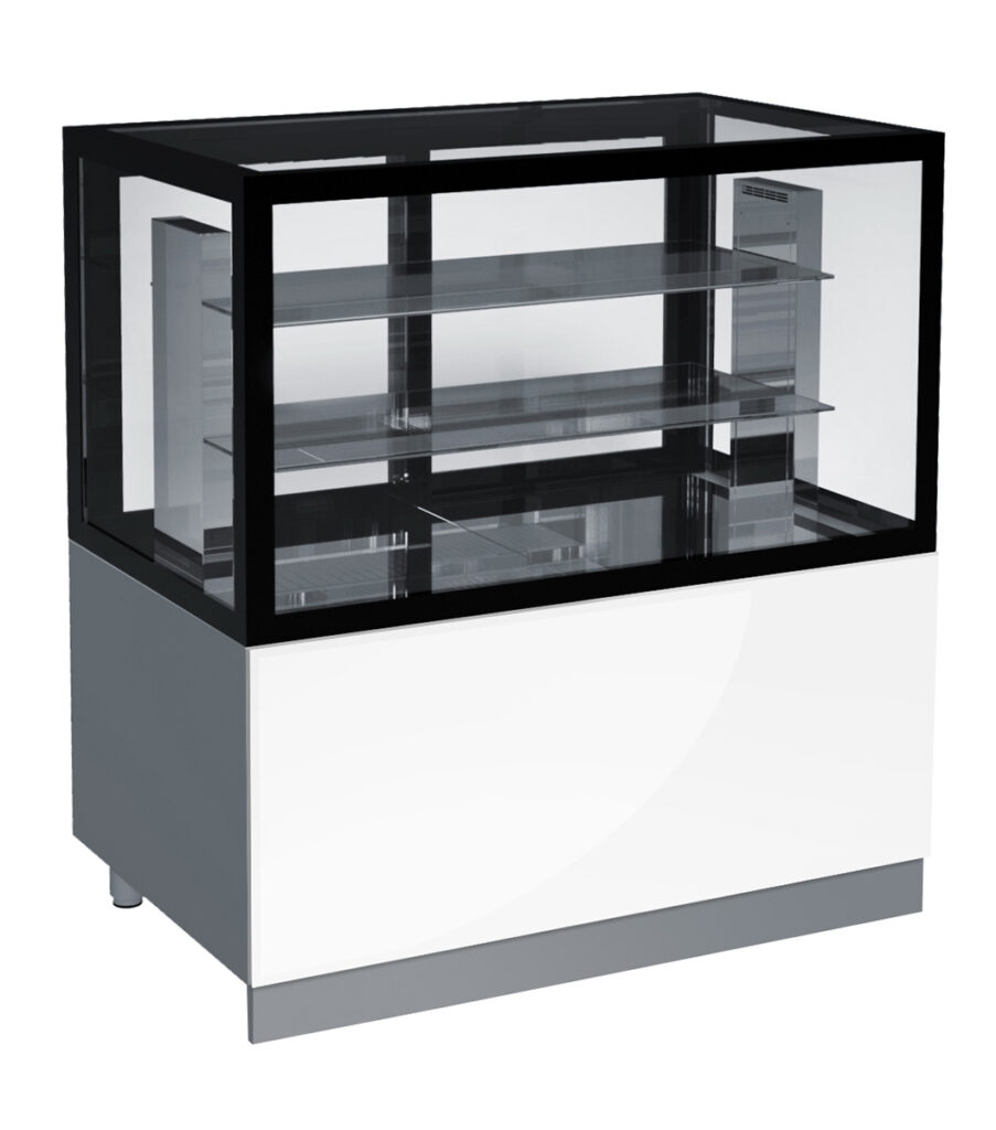 Βιτρίνα Ζαχαροπλαστείου – Αρτοποιείου LUX Corian - INOX ΡΟΥΝΤΟΣ